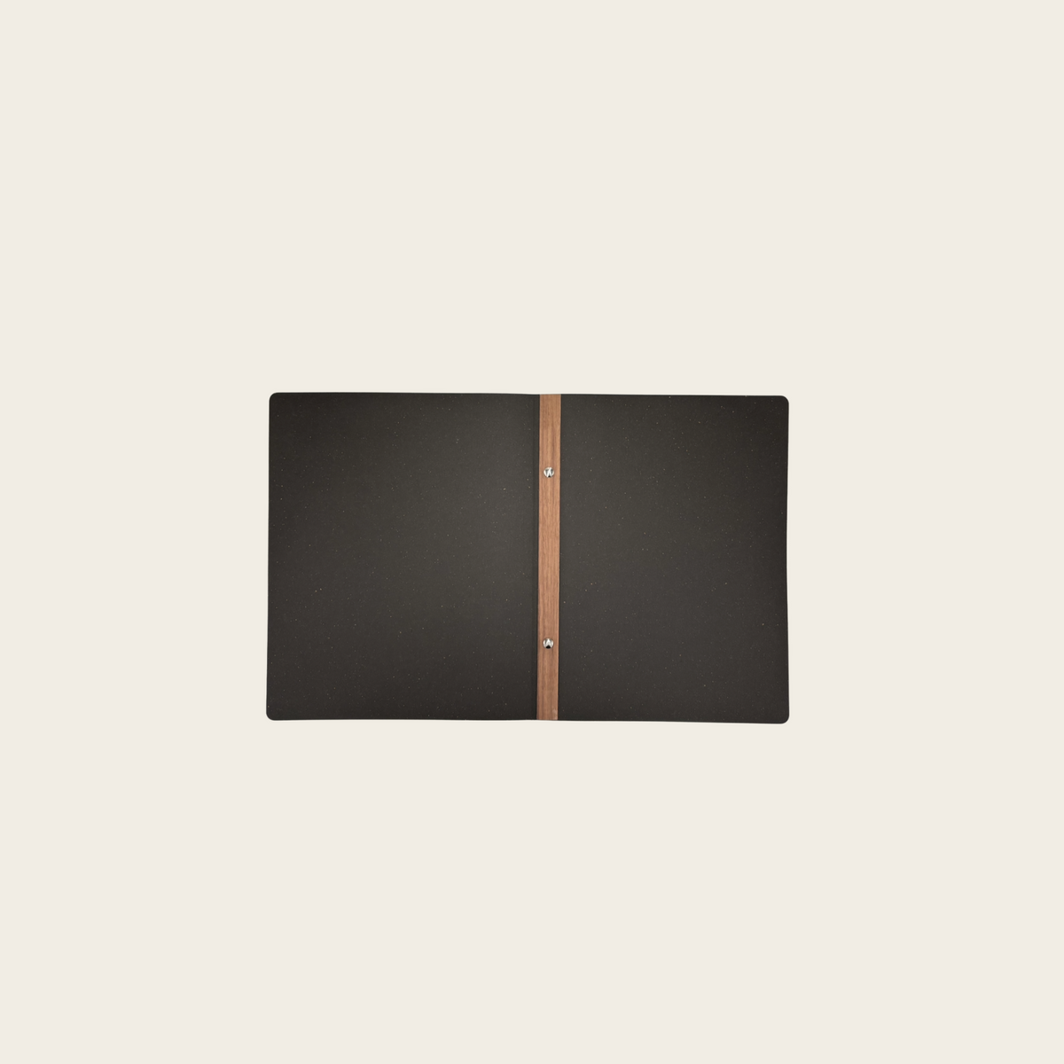 A5 All Leather, Timber Binder Menu – Promotion Studio