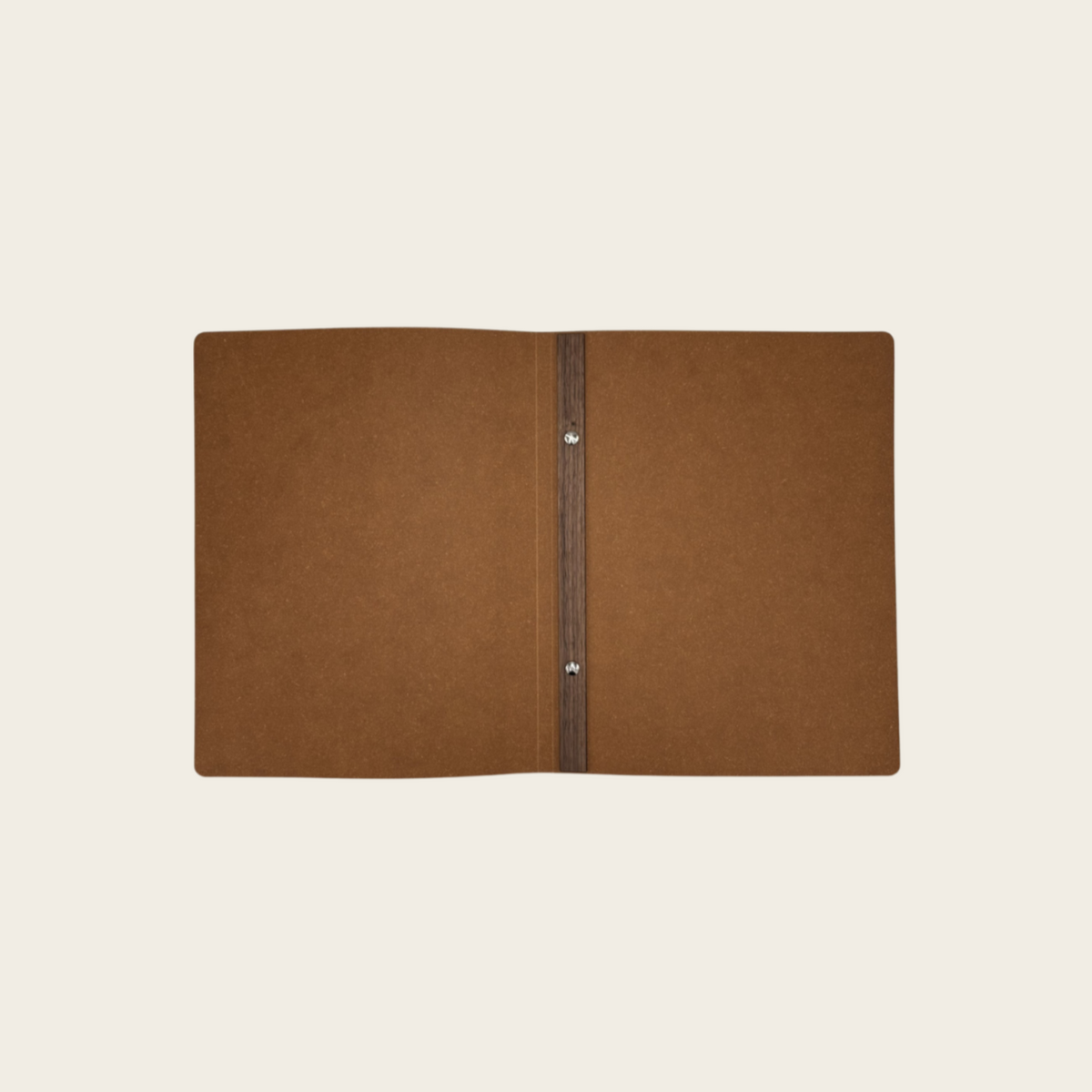 A4 All Leather, Timber Binder Menu – Promotion Studio
