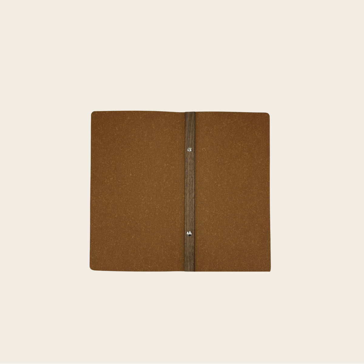 A4 Slimline All Leather, Timber Binder Menu – Promotion Studio